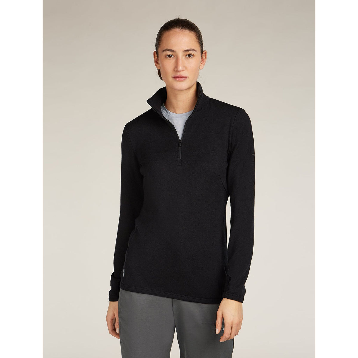 Icebreaker Women's Merino 300 Original Long Sleeve Half Zip – Outside ...